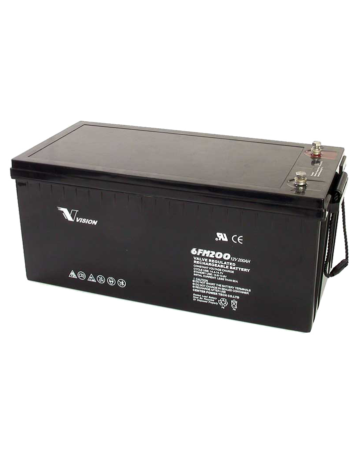 VISION 6FM200-X แบตเตอรี่ - UPSDD.com