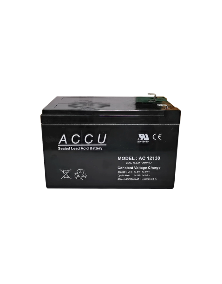 ACCU Battery AC12130 พิกัด 12V 13Ah - UPSDD.com