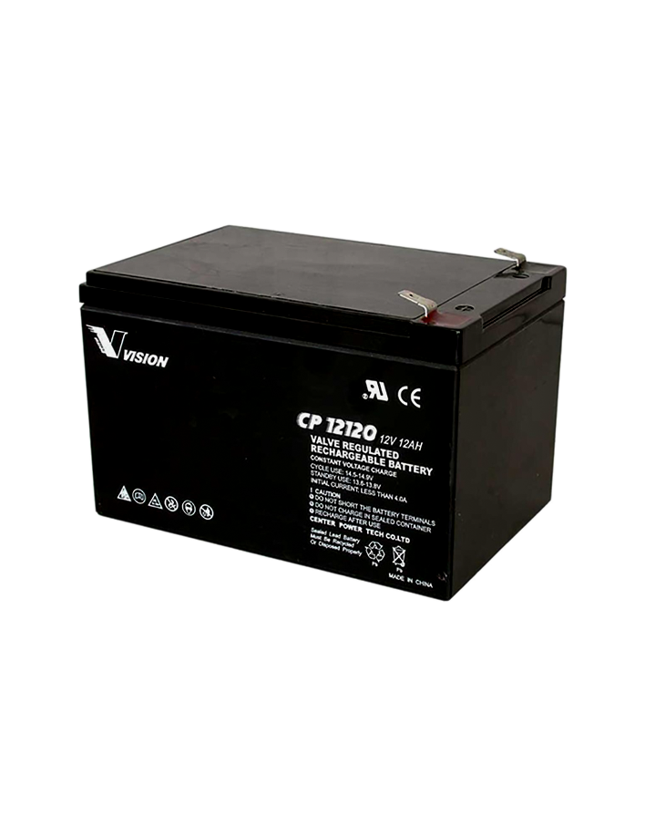 Vision Battery CP12120 พิกัด 12V 12Ah - UPSDD.com